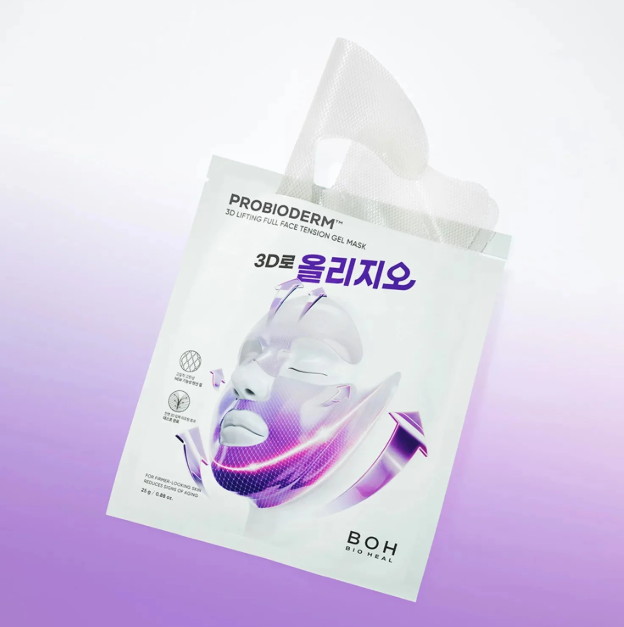 Bioheal Boh - Probioderm 3D Lifting Full Face Tension Gel Mask Sheet S ...
