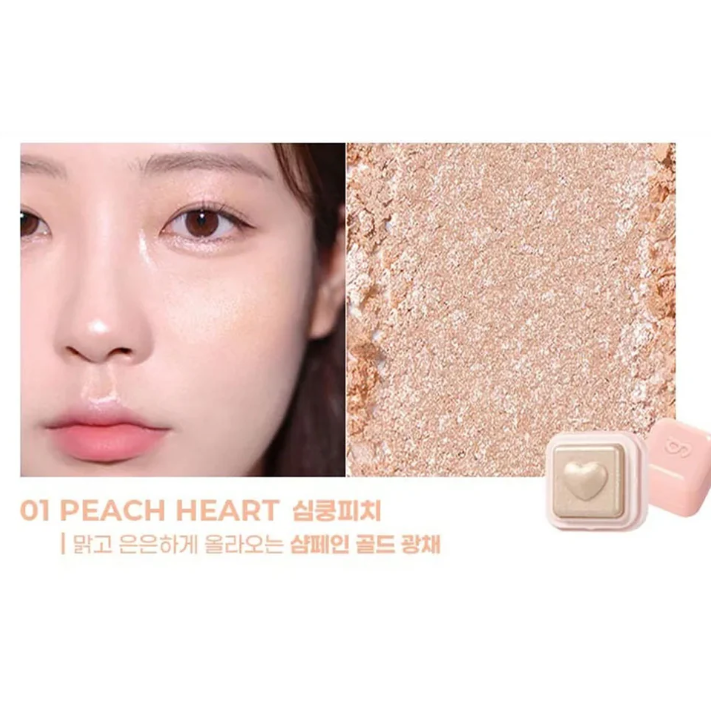 Colorgram - Milk Bling Heartlighter Highlighter at Skin Junction Australia