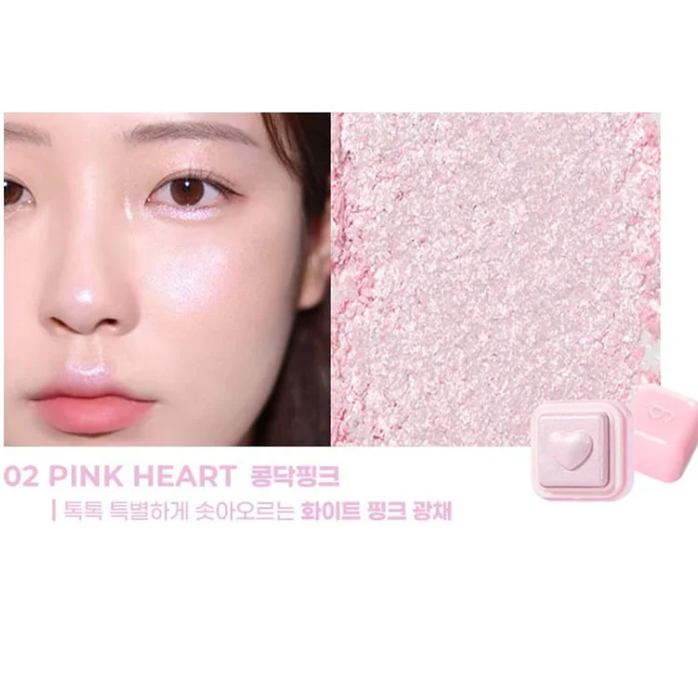 Colorgram - Milk Bling Heartlighter Highlighter at Skin Junction Australia